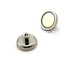 China Neodymium Pot Magnet With Thread supplier